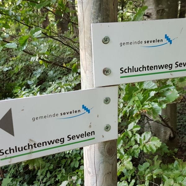 Schluchtenweg Sevelen